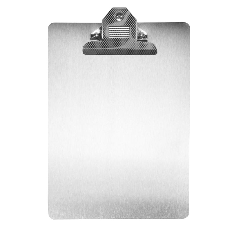 File Folder Metal Clipboard A4 Stainless Steel Clip Board Organizer ...
