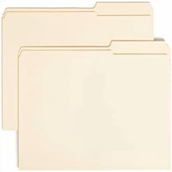 File Folder, Reinforced 2/5-Cut Right Position Tab, Guide Height ...