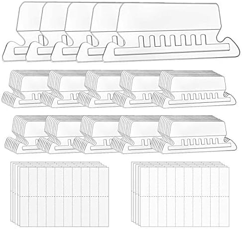 File Folder Tabs, 100+200 Sets Hanging File Folder Tabs with Inserts ...