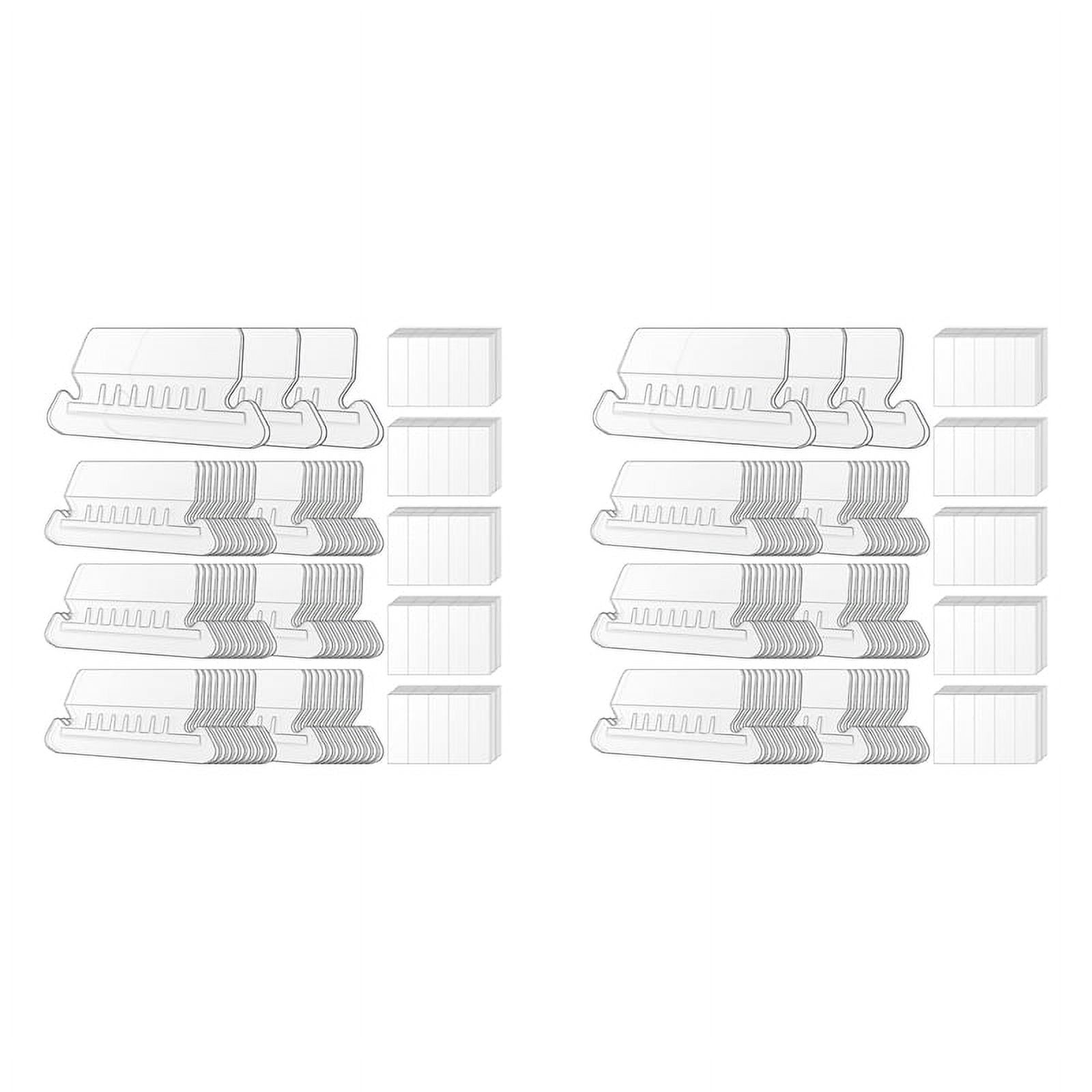 File Folder Tabs, 200 Sets Hanging File Folder Labels 2Inch Plastic ...
