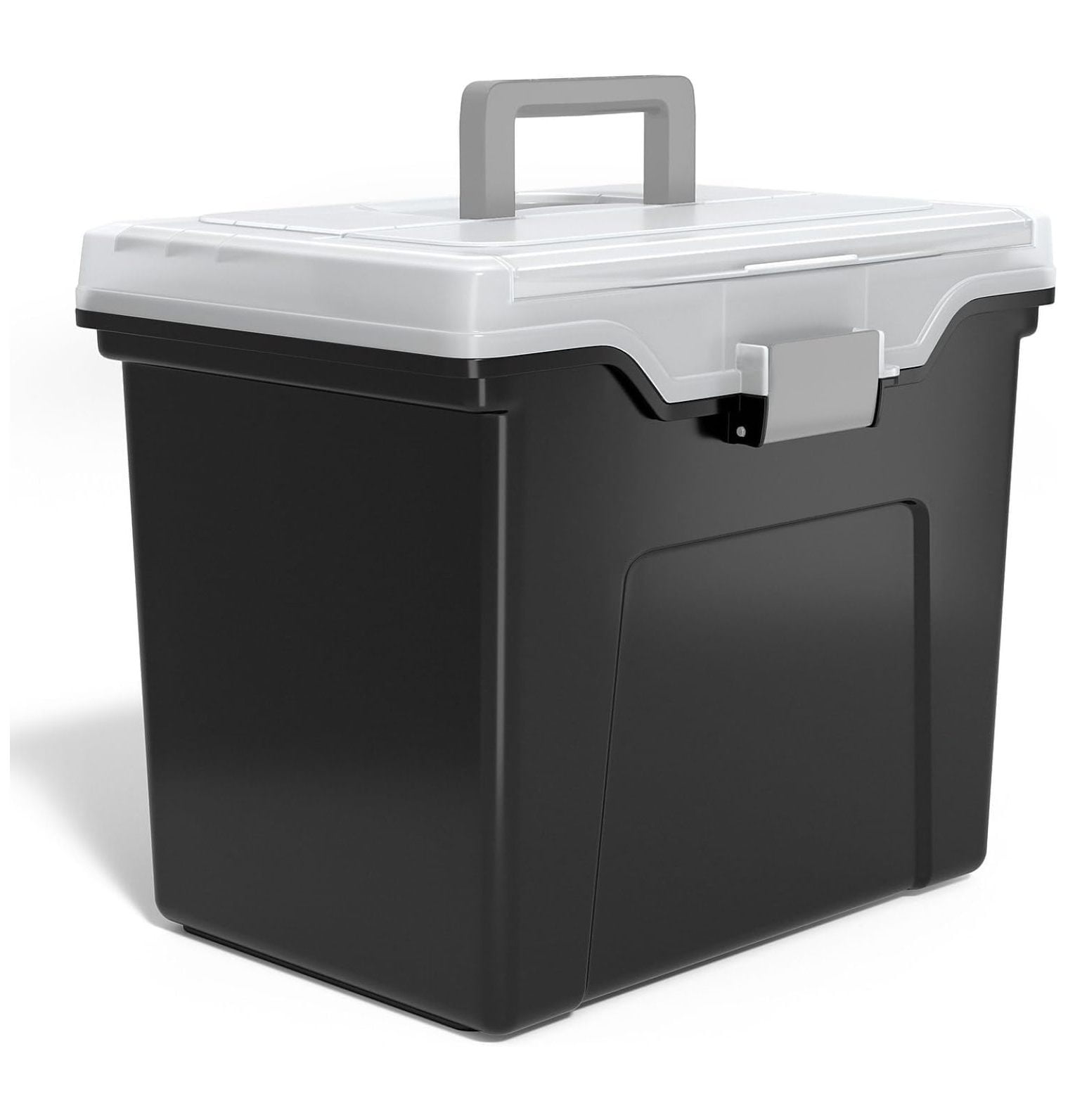 File Folder Tote, Portable Filing Box, Holds Letter Size Hanging ...