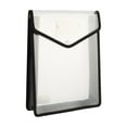 File Folder Wallet Horizontal/Vertival Folder with Label Window Snap ...