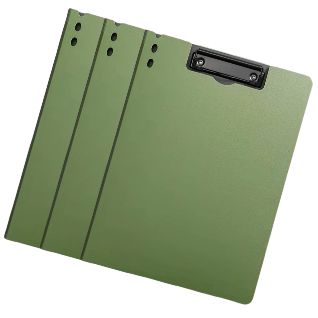 File Folder with Spring Action Clamp, Office Documents Folder Binders ...