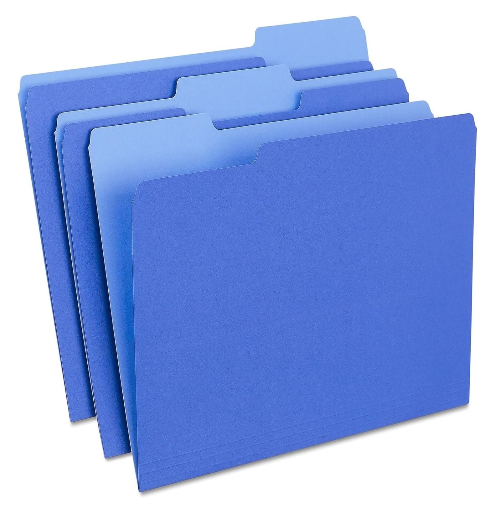File Folders, 1/3-Cut Tab, Assorted Position, Letter Size, Perfect for ...