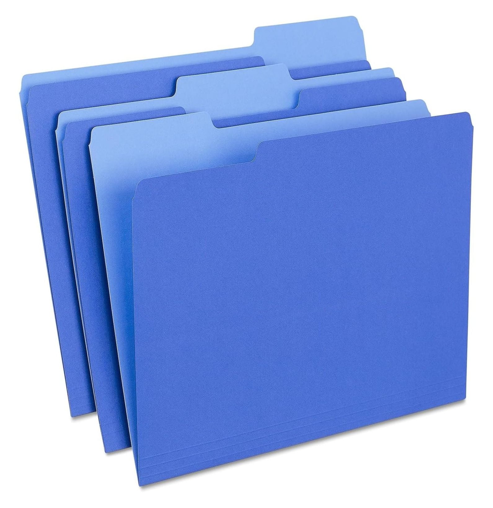File Folders, 1/3-Cut Tab, Assorted Position, Letter Size, Perfect for ...