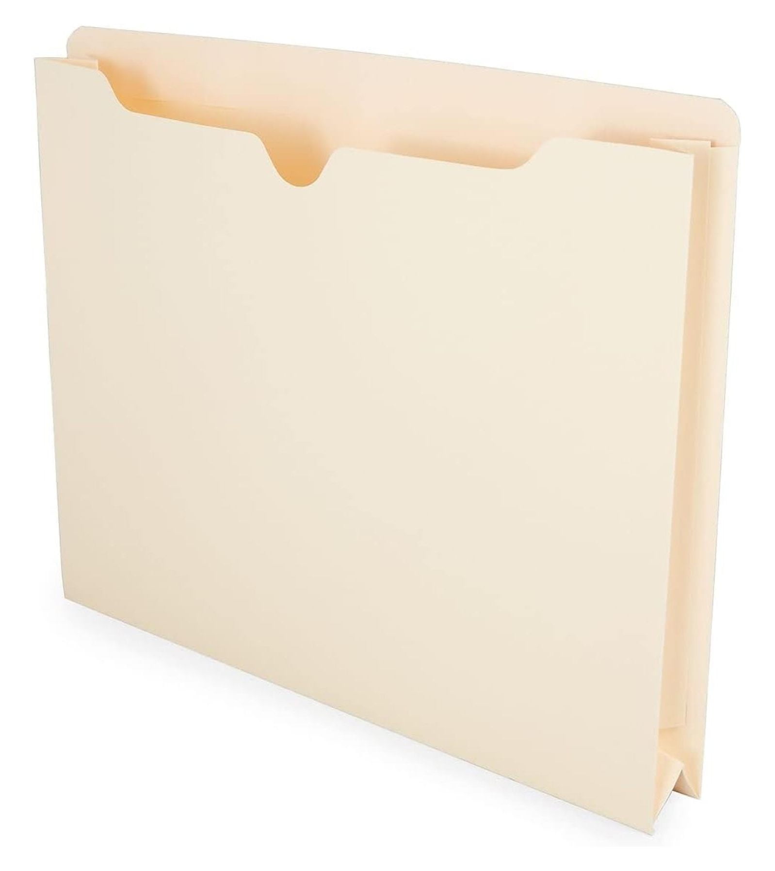 File Folders 2 Inch Expandable - Letter Size Manila Folders 50 Pack ...