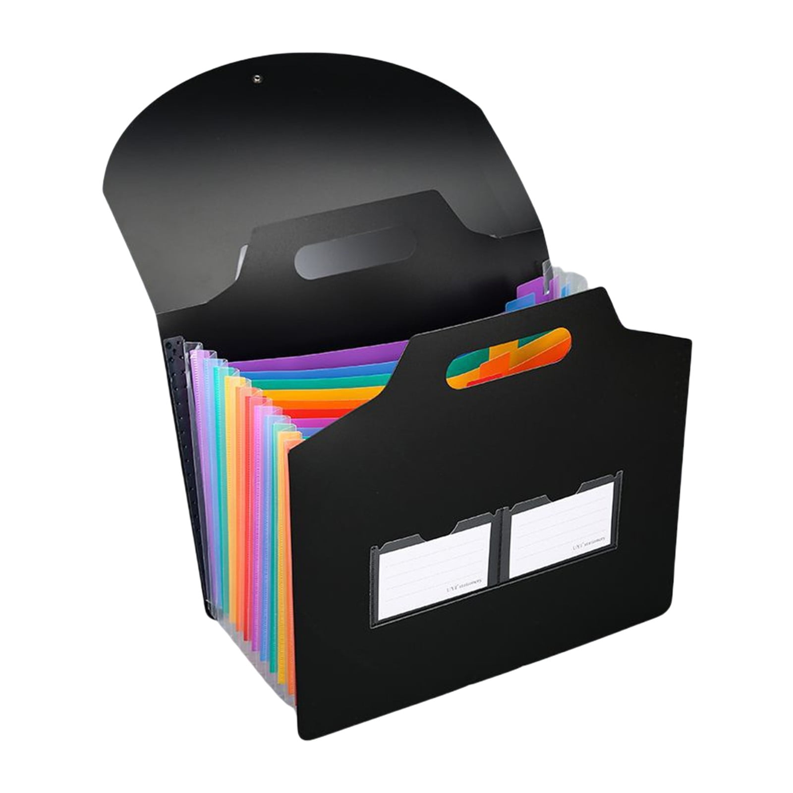 File Folders Handheld Flip Organ Bag with Three Side Sealed Hanging ...