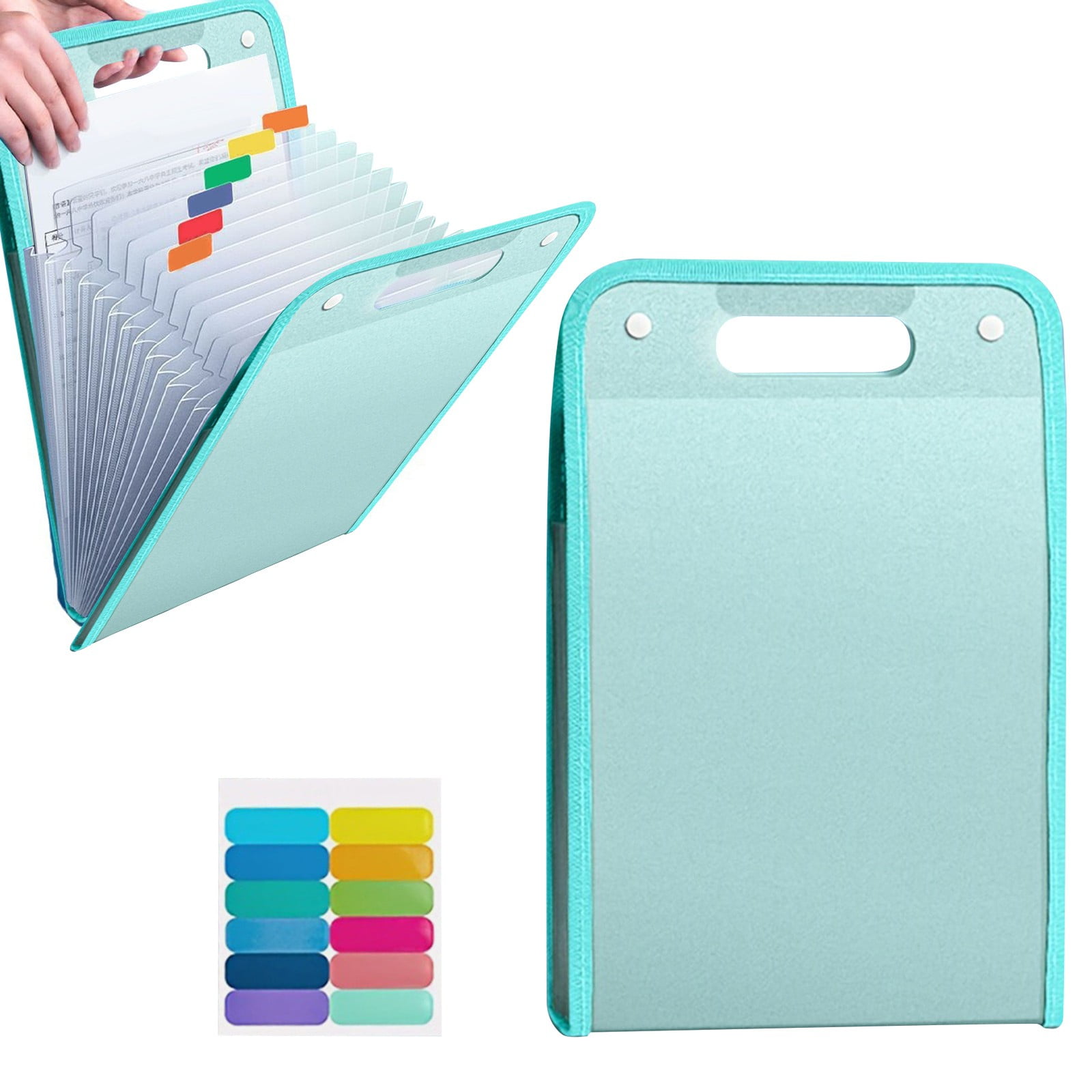 File Folders,Important Document Storage,13 Pockets Expanding File ...