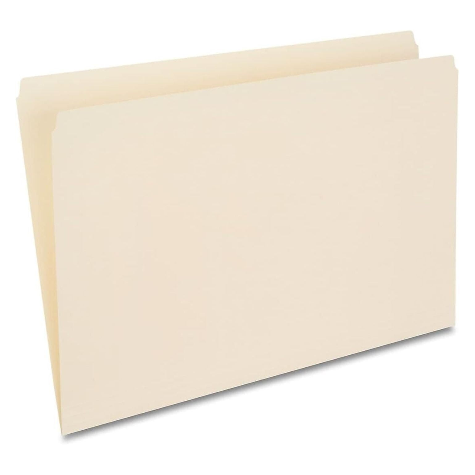 File Folders Legal Size, Straight Cut, 100 Pack - Manila Folders for ...