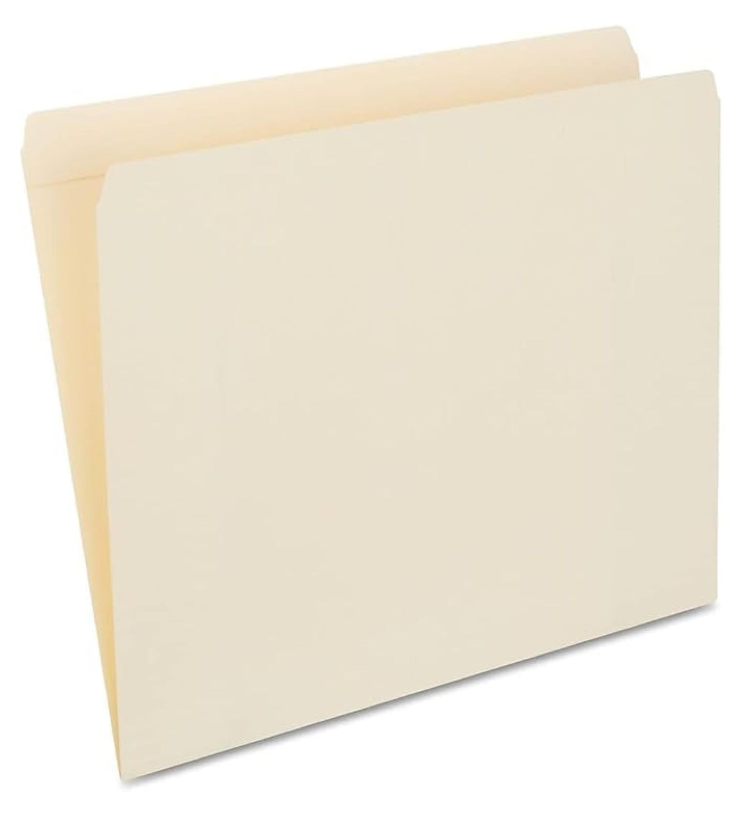 File Folders Manila Letter Size - 100 Pack - Reinforced Straight Cut ...