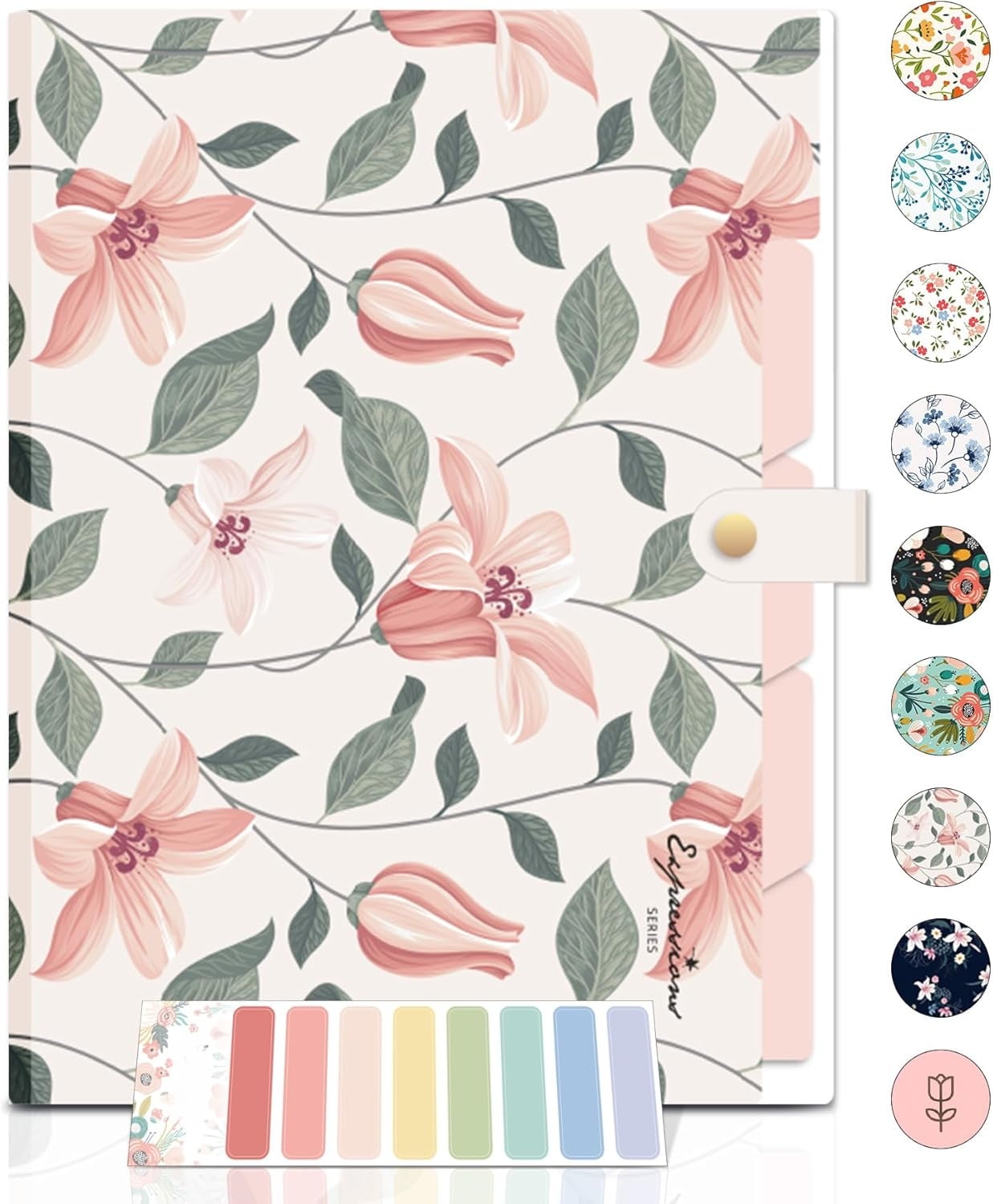 File Folders Organizer, Folders with 5 Pockets, Folders for Documents w ...