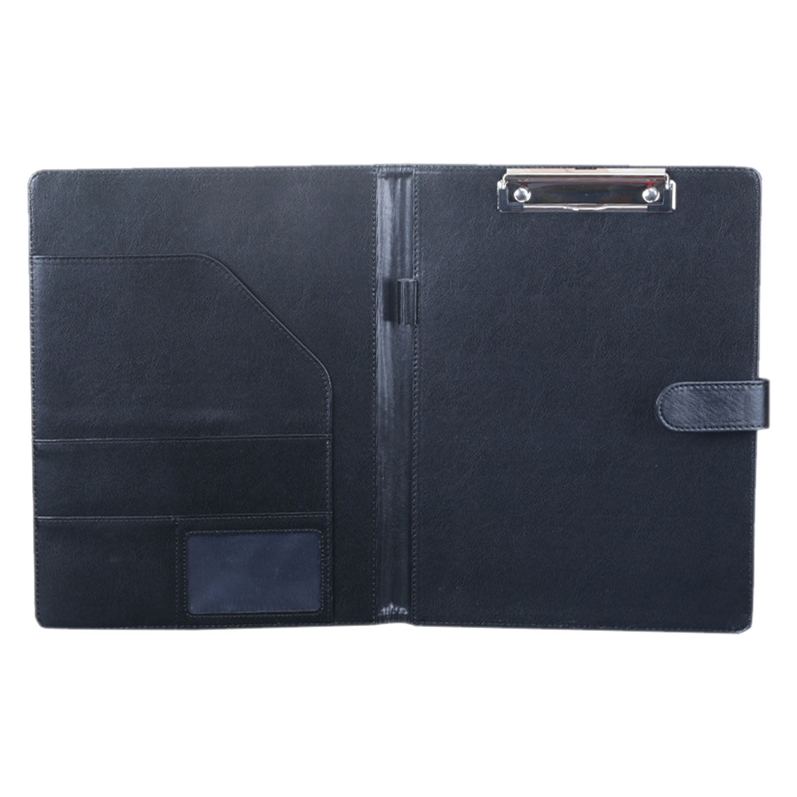 File Folders with Prongs Executive Multi-Pocket Folder | Pu Leather ...