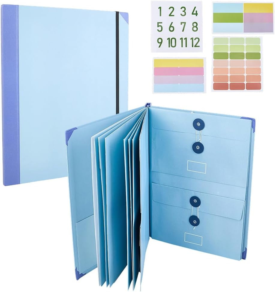 File Folio Organizer Accordion Document Folders in Case I Go Missing ...