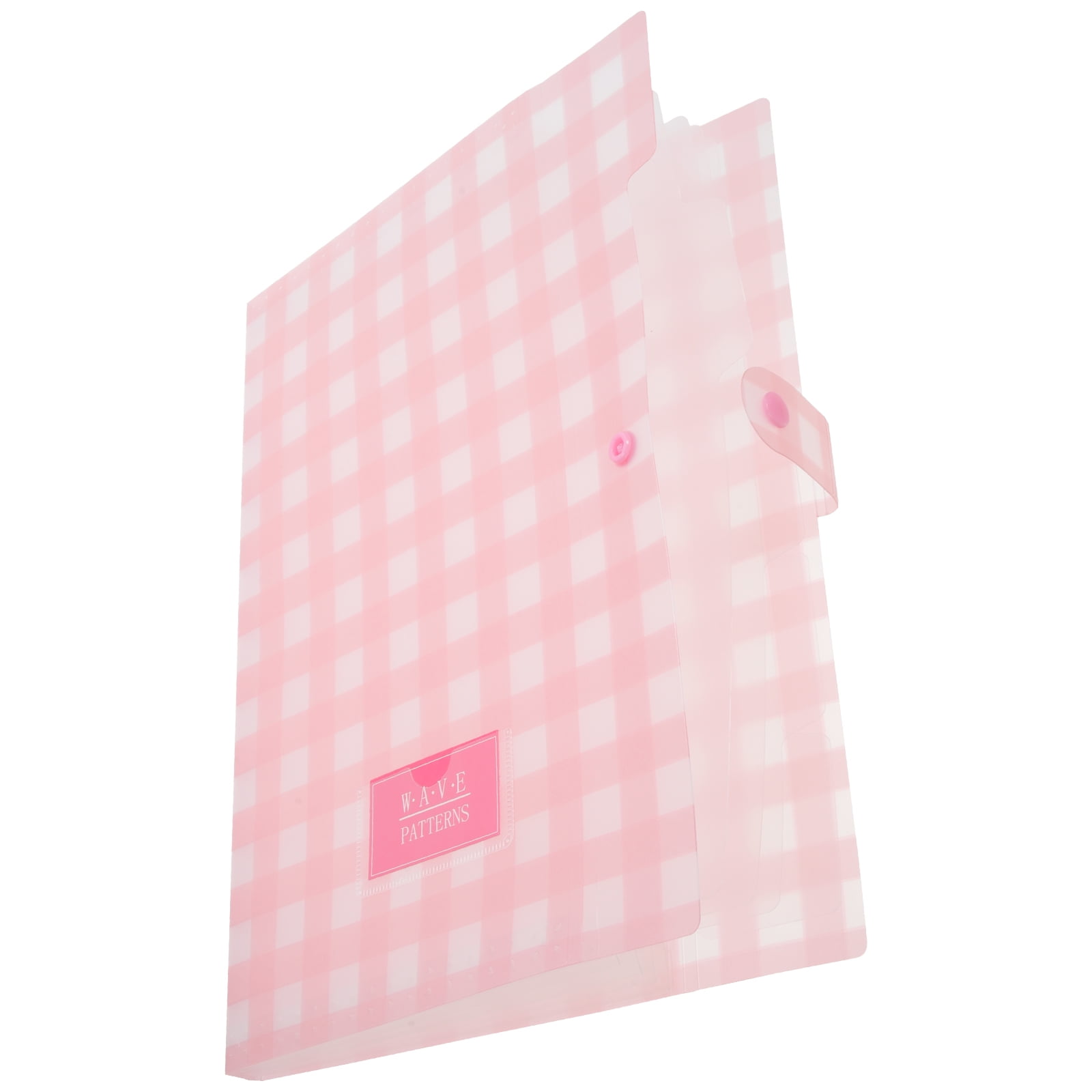 File Holder Expanding Organiser Document Keeper Boxes A4 Material Pink ...