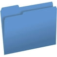 The File King 1/3 Cut Blue File Folders Letter Size - 200 Pack ...