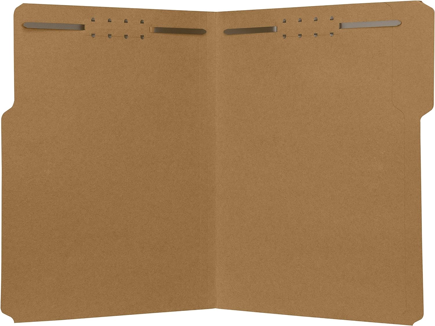 The File King Kraft File Folder | Two 2" Fastener Prongs | Letter Size ...