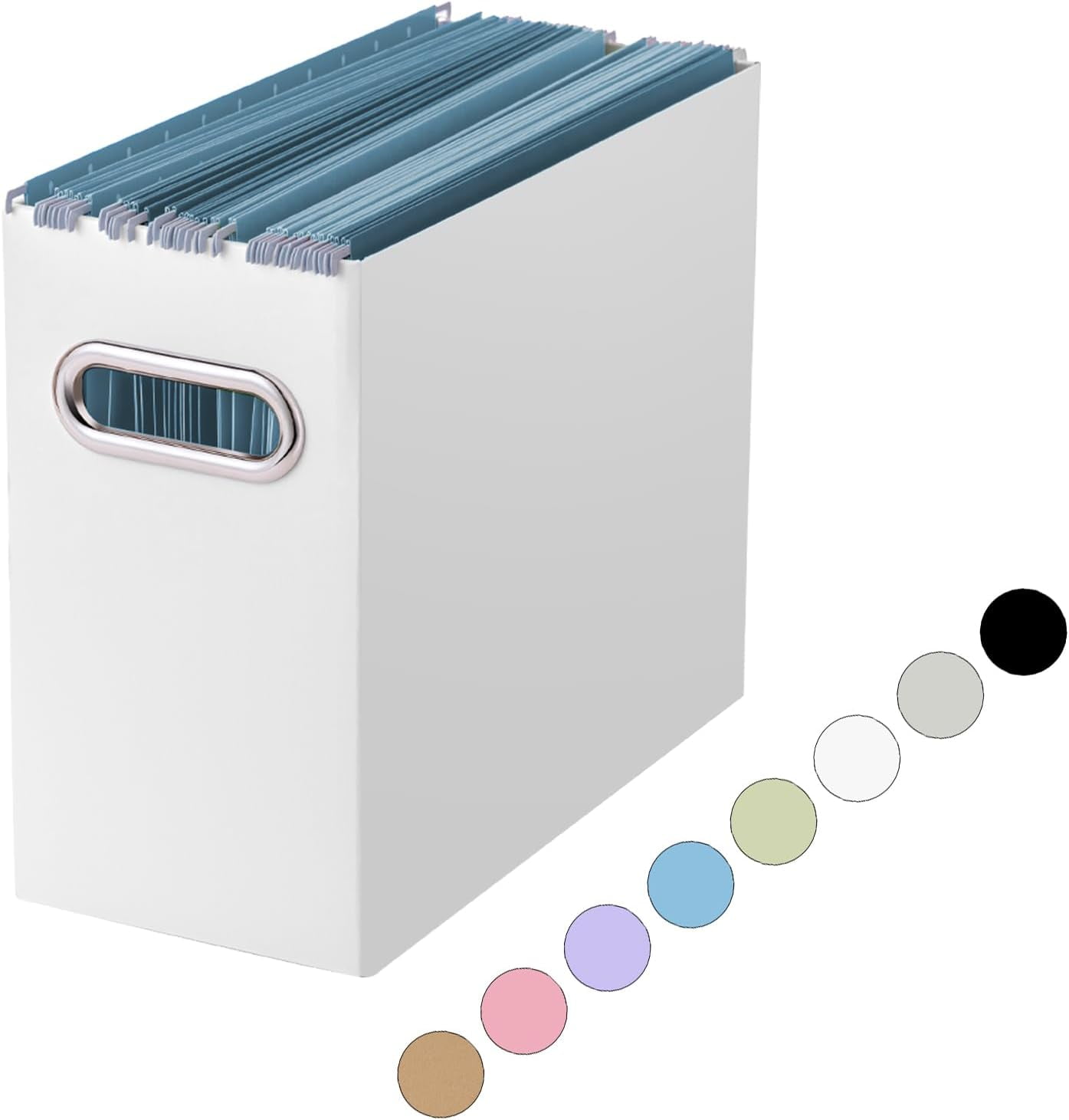 File Organizer, 2 Packs Small Storage Box, Cardboard File Folder ...