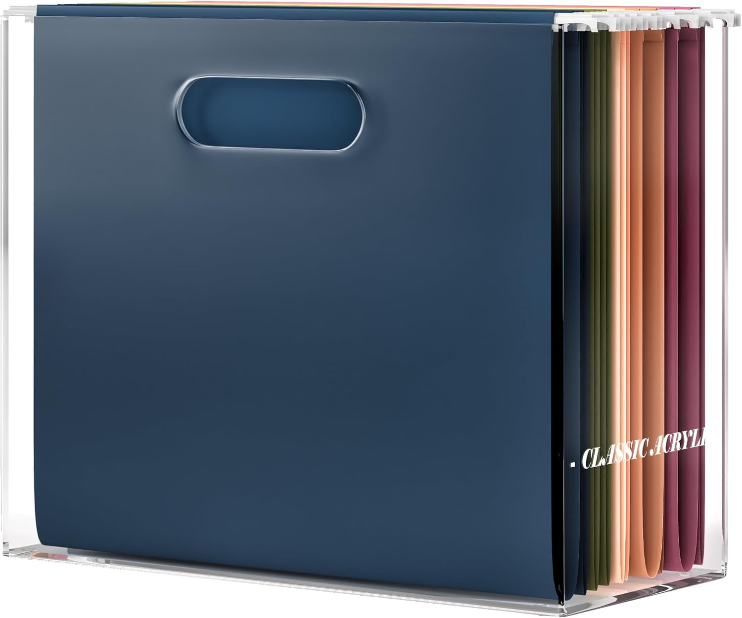 File Organizer for Desk - This Acrylic Storage Box is great for Office ...