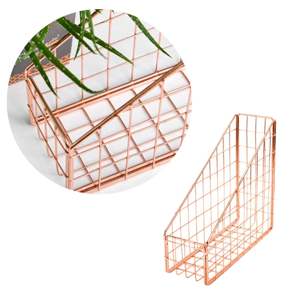 File Organizer Desktop Storage Book Rack Bookshelf Office Supplies ...