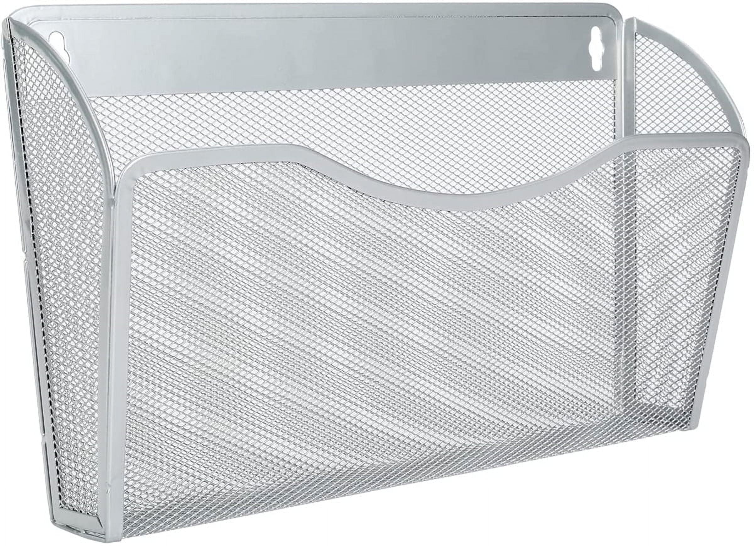 Casewin Single Pocket Mesh Collection Wall Mount File Organizer ...