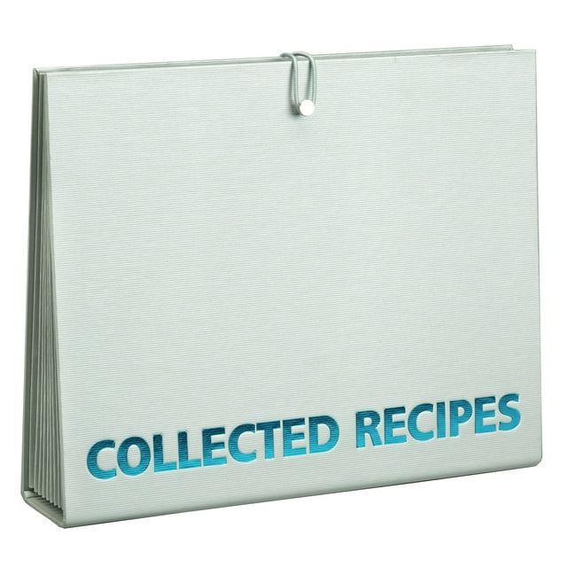 File Organizer for Recipes - Expanding Recipe File Folder Organizer ...