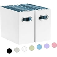 Bits and Pieces Heavy-Duty File Organizer and Magazine Holder Set of 3 ...