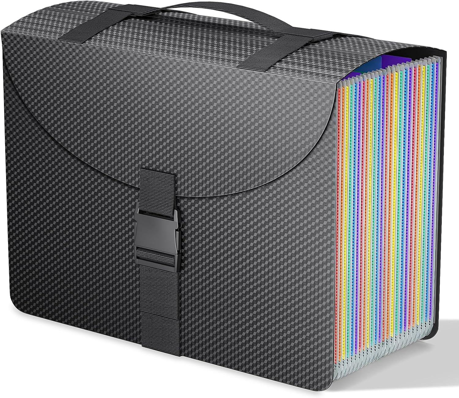 File Organizers with Handle,Portable Expanding File Folder,25 Pockets ...
