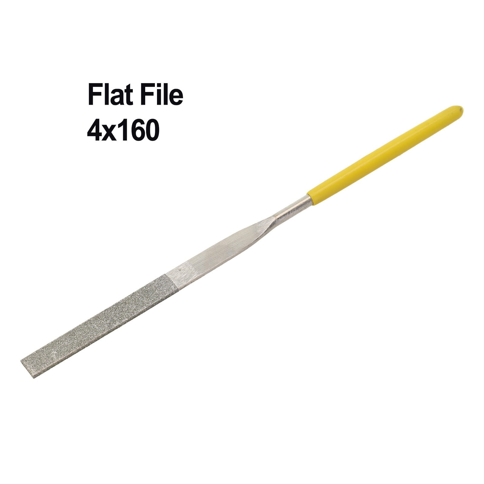 File Plastic Handle Metal Stone Grinding Flat Needle Jewelry Polishing ...