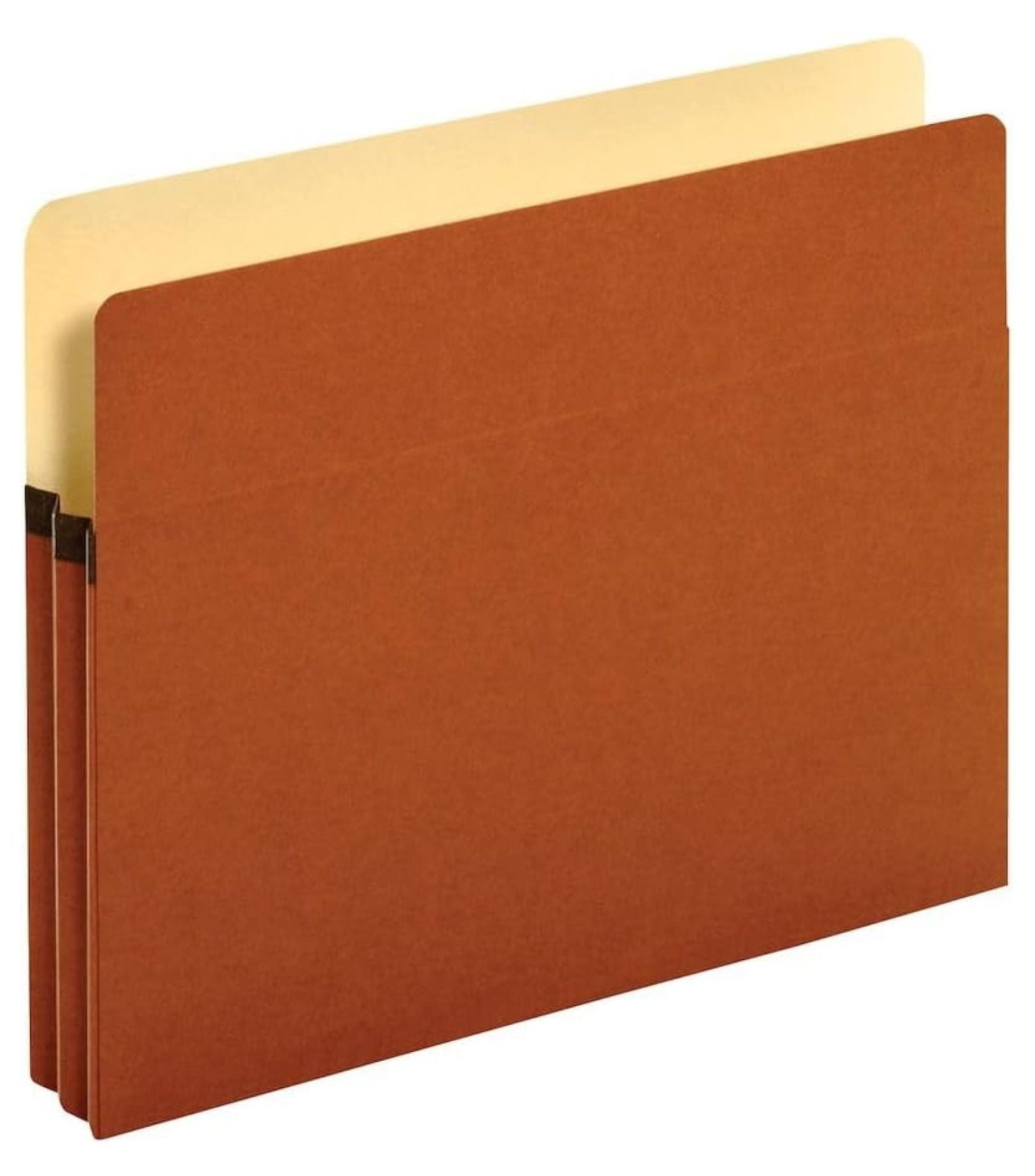 File Pockets, 1.75" Expansion, Letter Size - Brown, 25 Count - Durable ...
