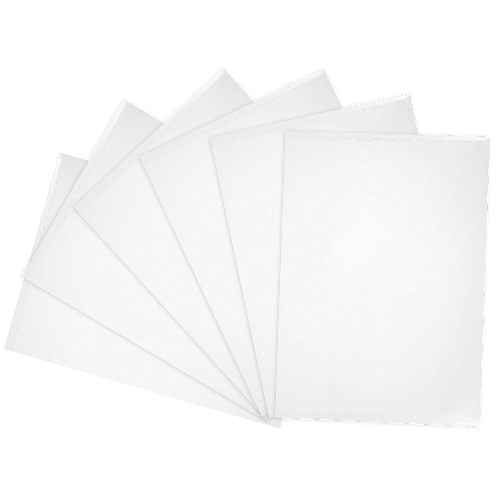 File Protective Sleeve Document Protectors Office Use Paper 10 Pcs ...