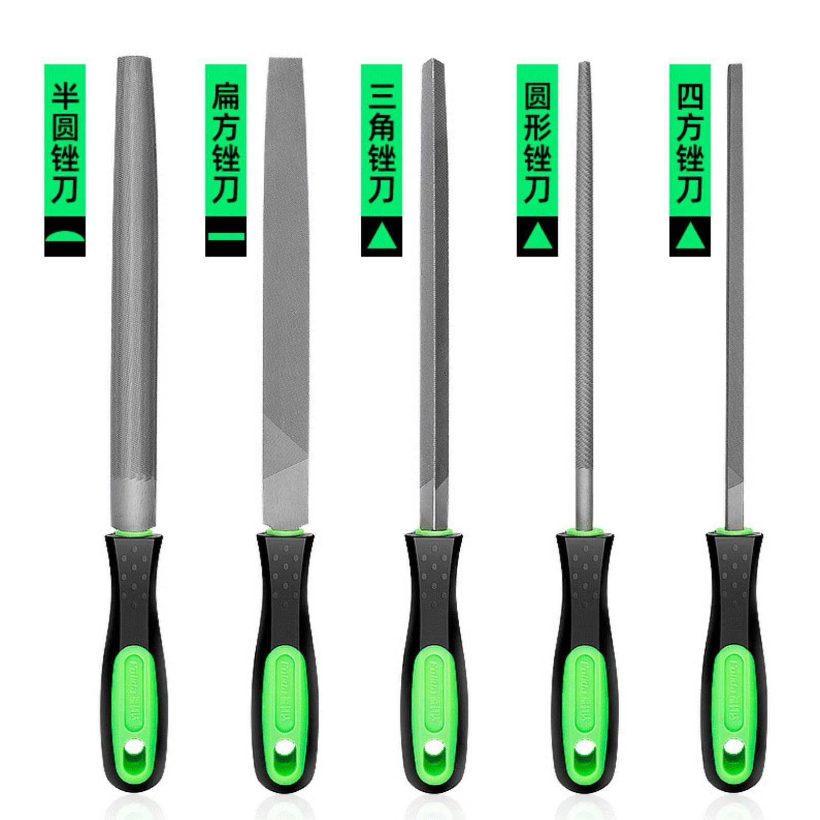 File Sanding Tool Triangle Hand File Round File, Steel File Set ...