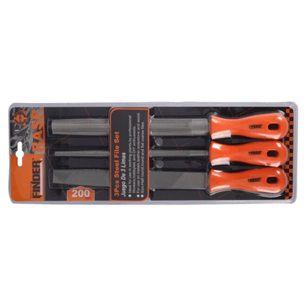 File Set 3 Pcs Hand Wood /Steel File Tools Alloy Set for Sharping Wood ...