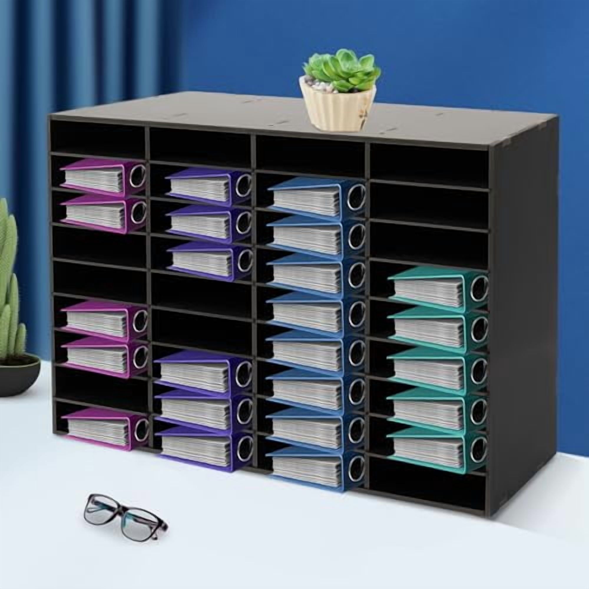 File Sorter Organizer for Desk Literature Organizer Student Mailbox for ...