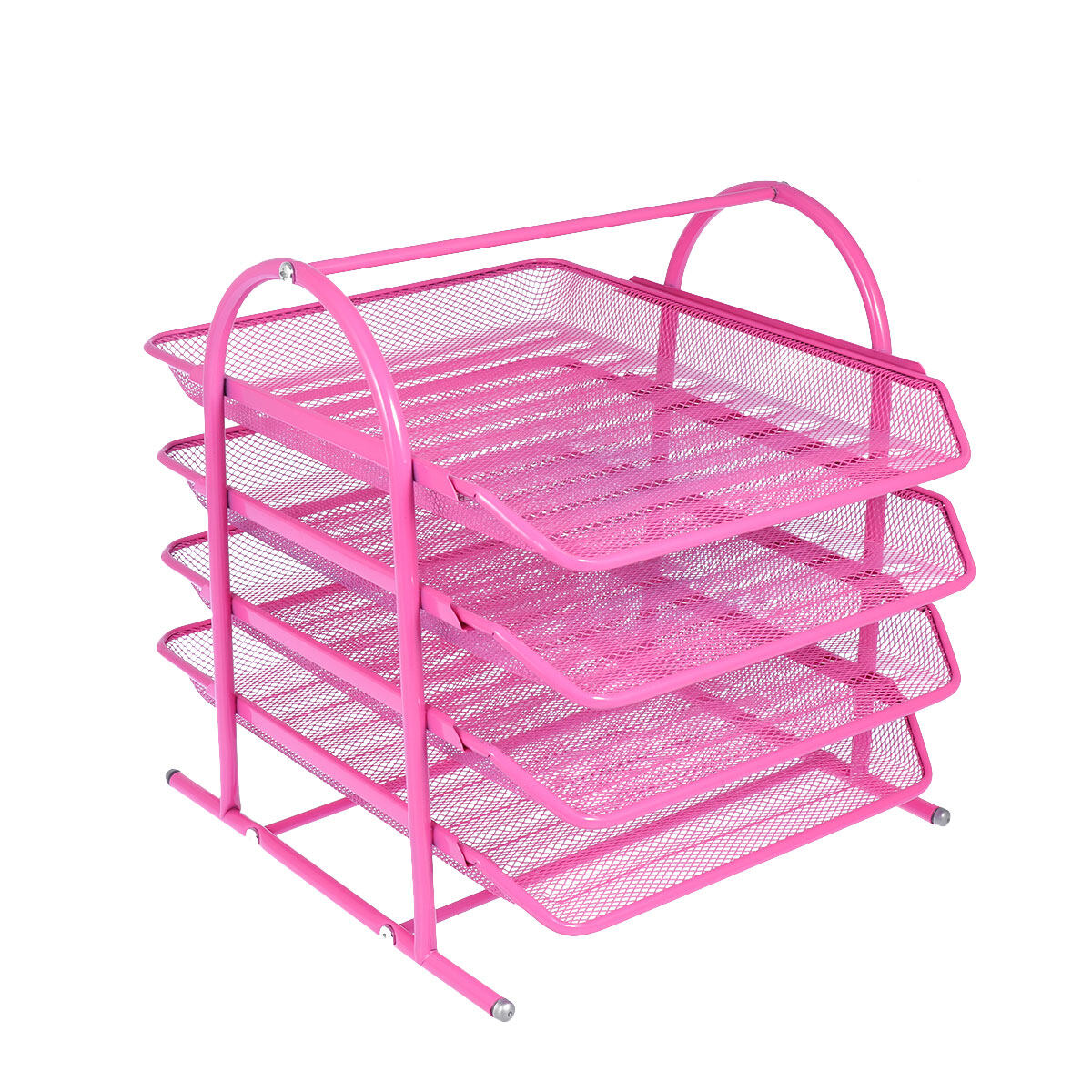 File Stand Document Stand Mesh Desk Organizer Desktop File Holder ...