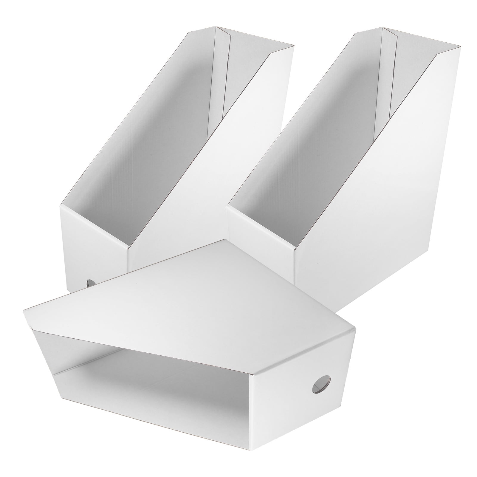 File Storage Box 3 Pcs Study Desk Organizer Binder Office Supplies ...