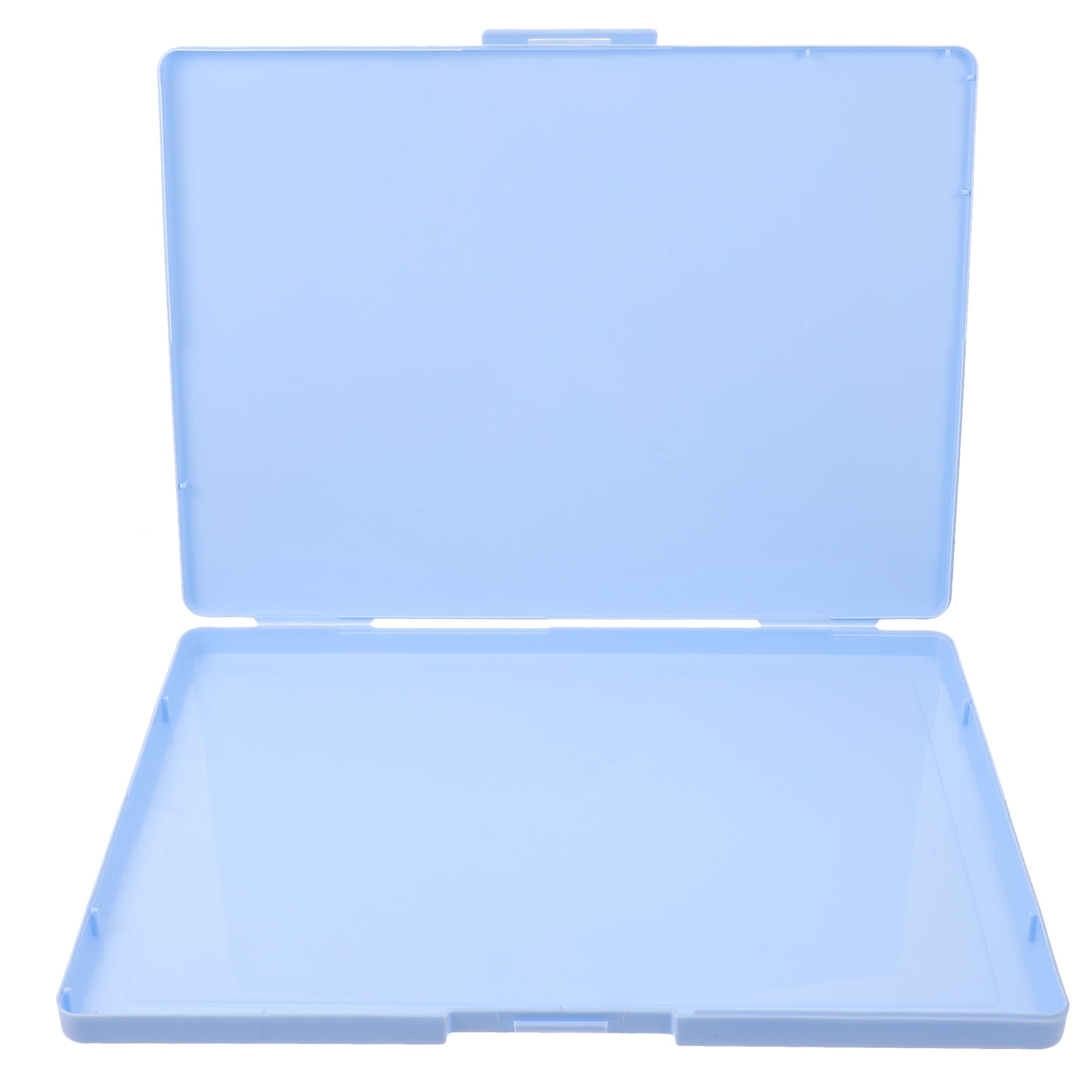 File Storage Box Greeting Card Organizer Document Stand Postcards Case ...