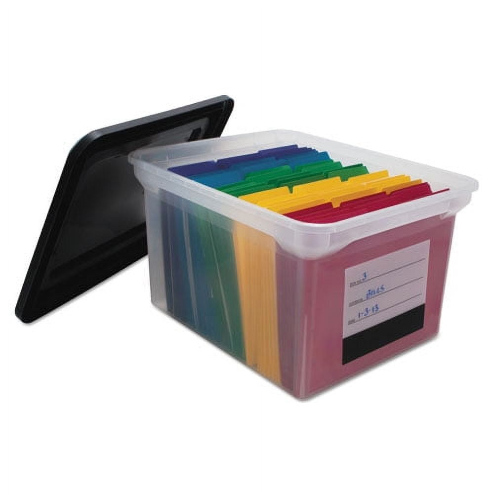 File Tote With Contents Label, Letter/legal Files, 17.75" X 14" X 10.25 ...