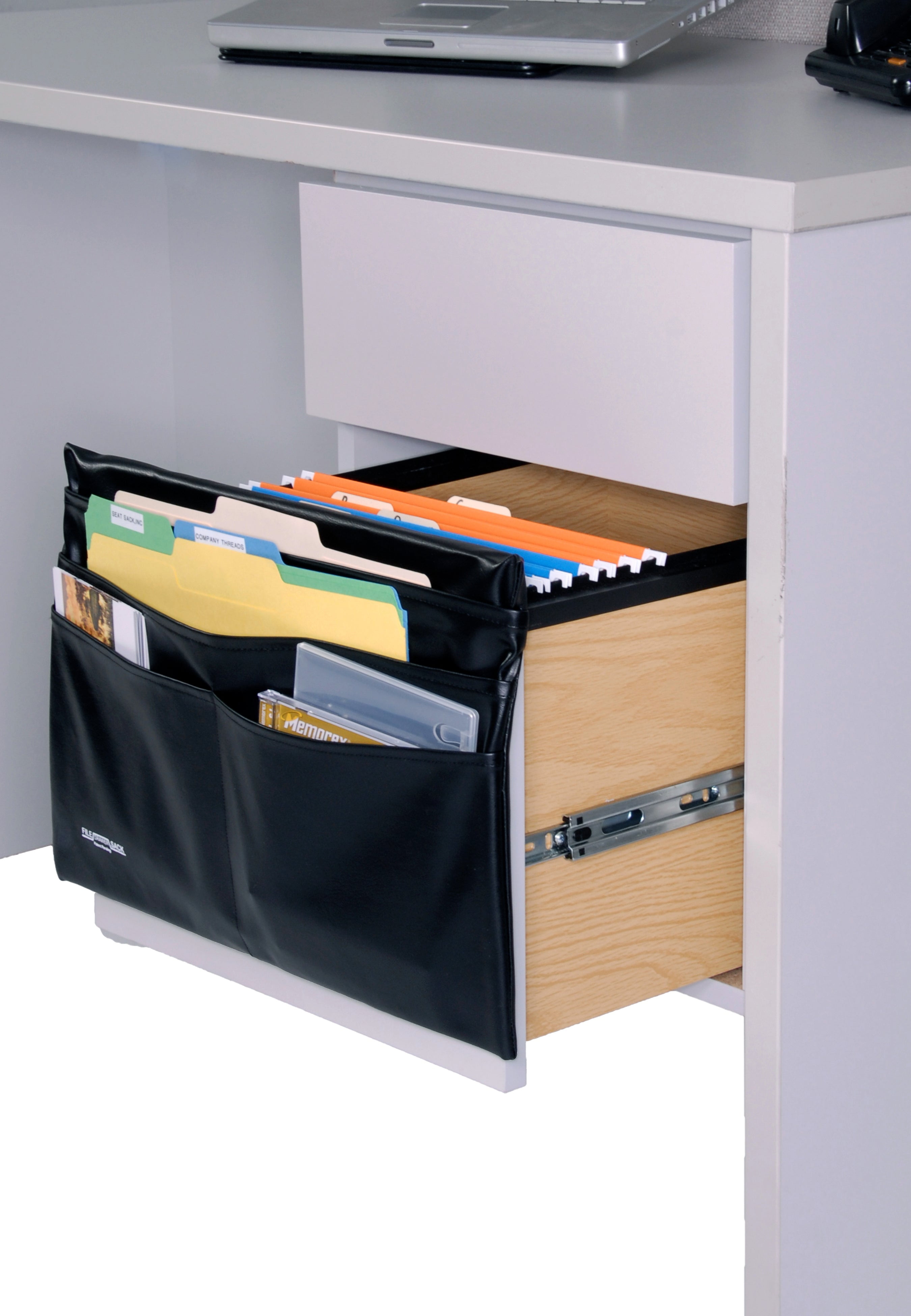 File-n-Save Sack, Slide-On Desk Drawer Storage System - Walmart.com