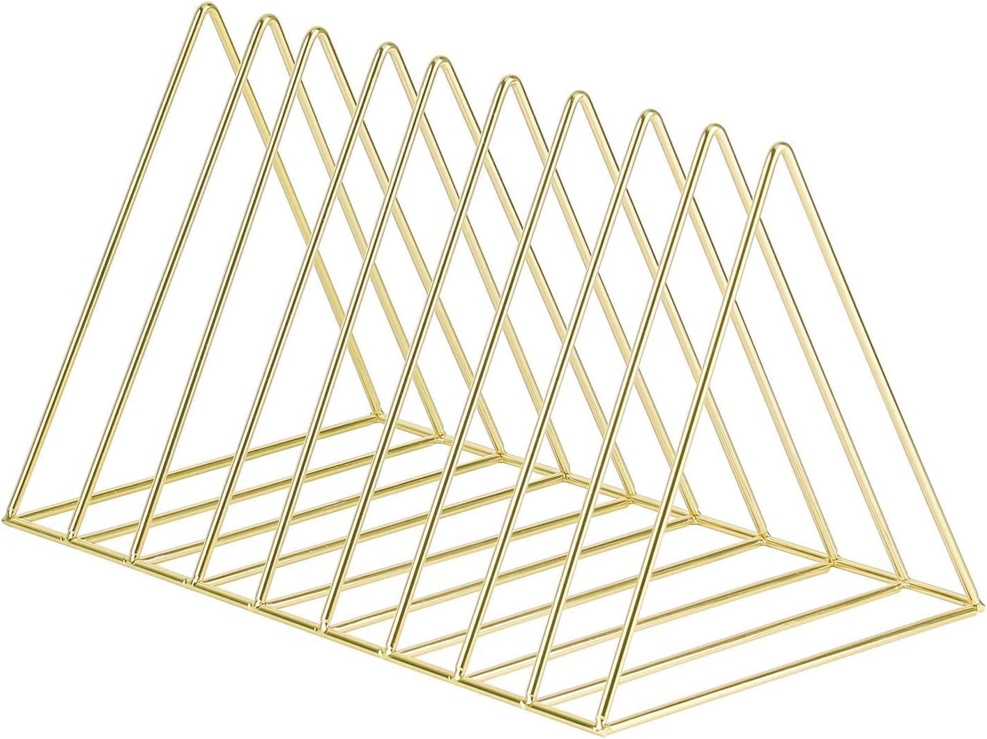 Files Folder Stand Desktop File Organizer, Book Shelf Magazine Rack, 9 ...