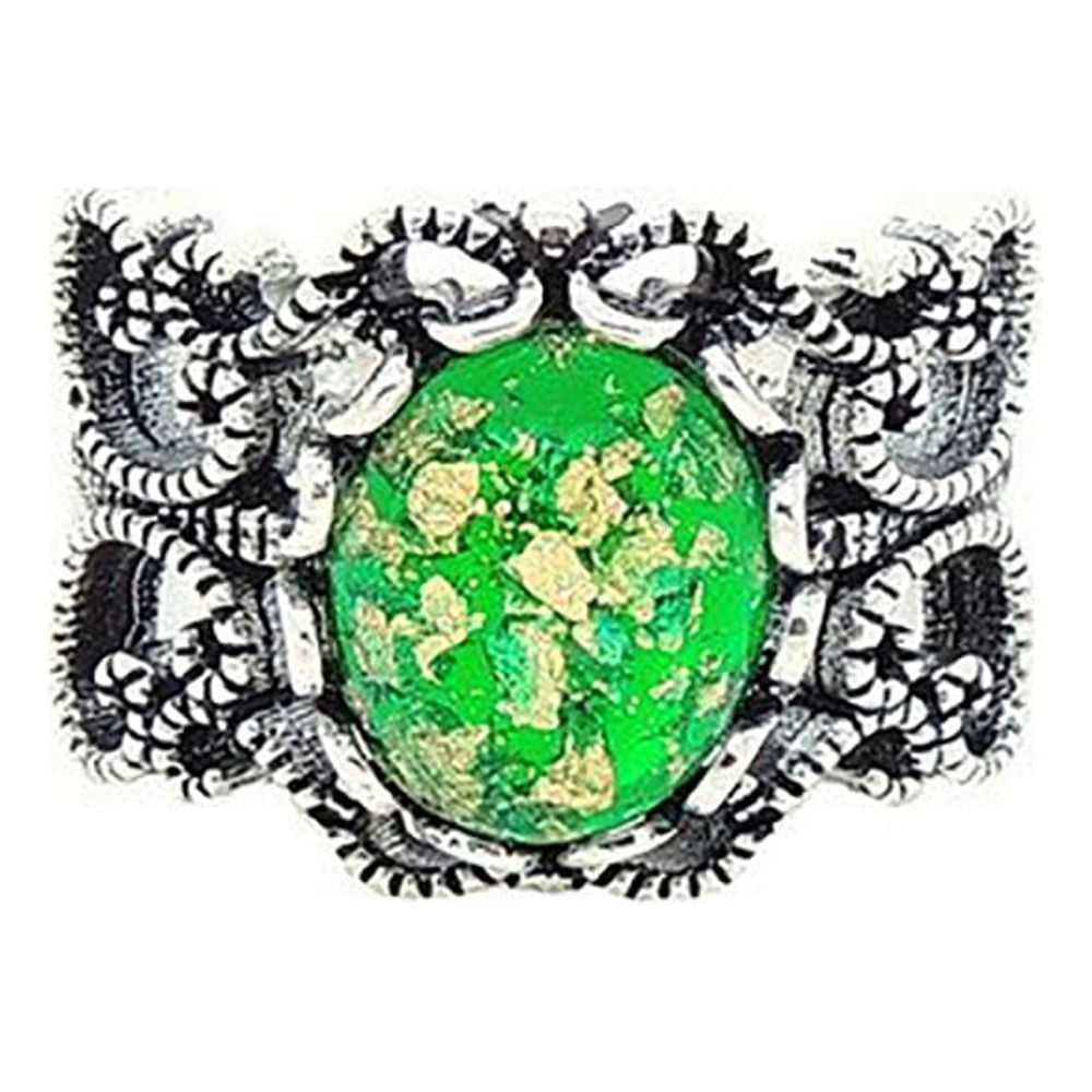 Filigree White Fire Opal Statement Ring Women Ginger Lyne Collection ...