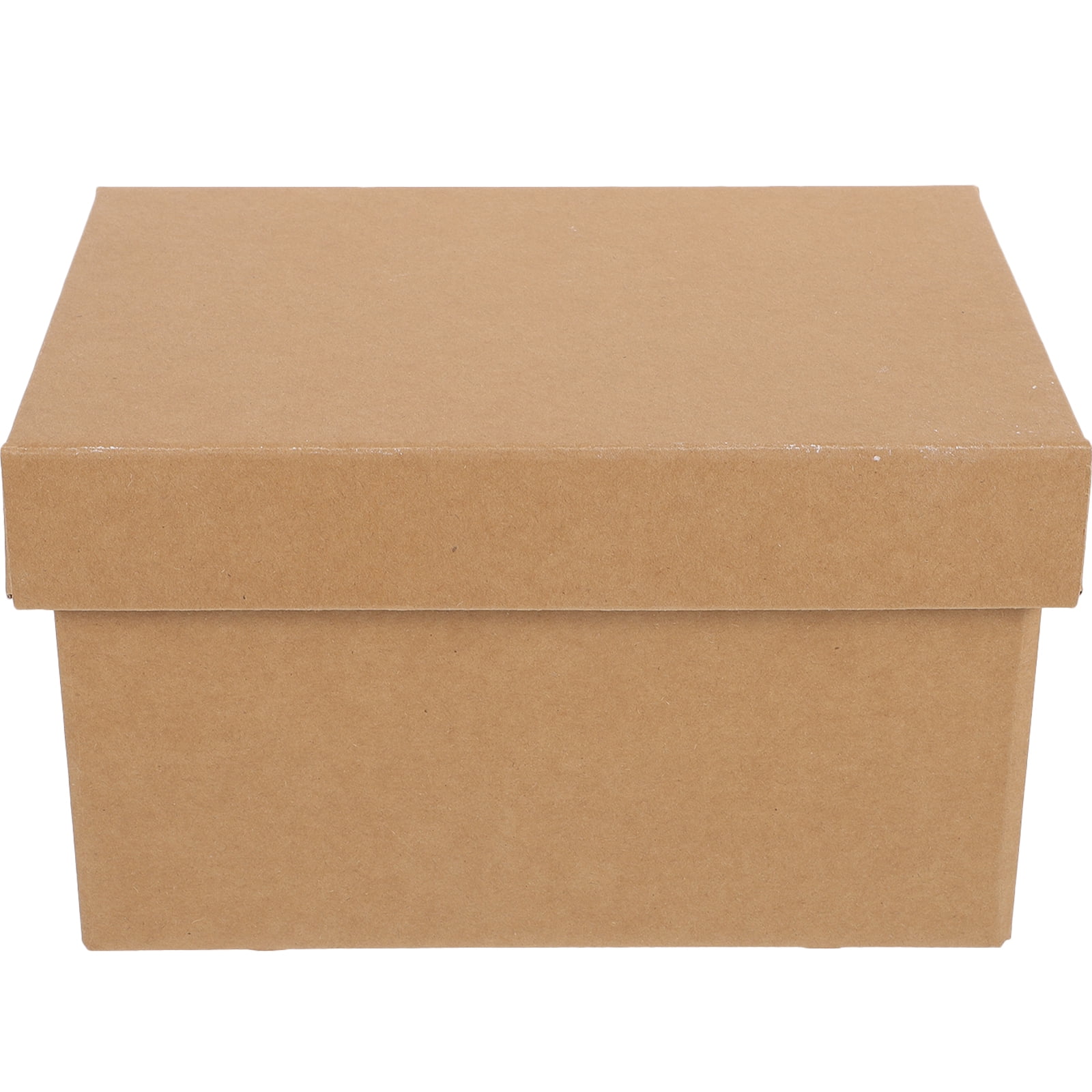 Filing Case with Lid Kraft Carton Gift Box File Storage Magazine ...