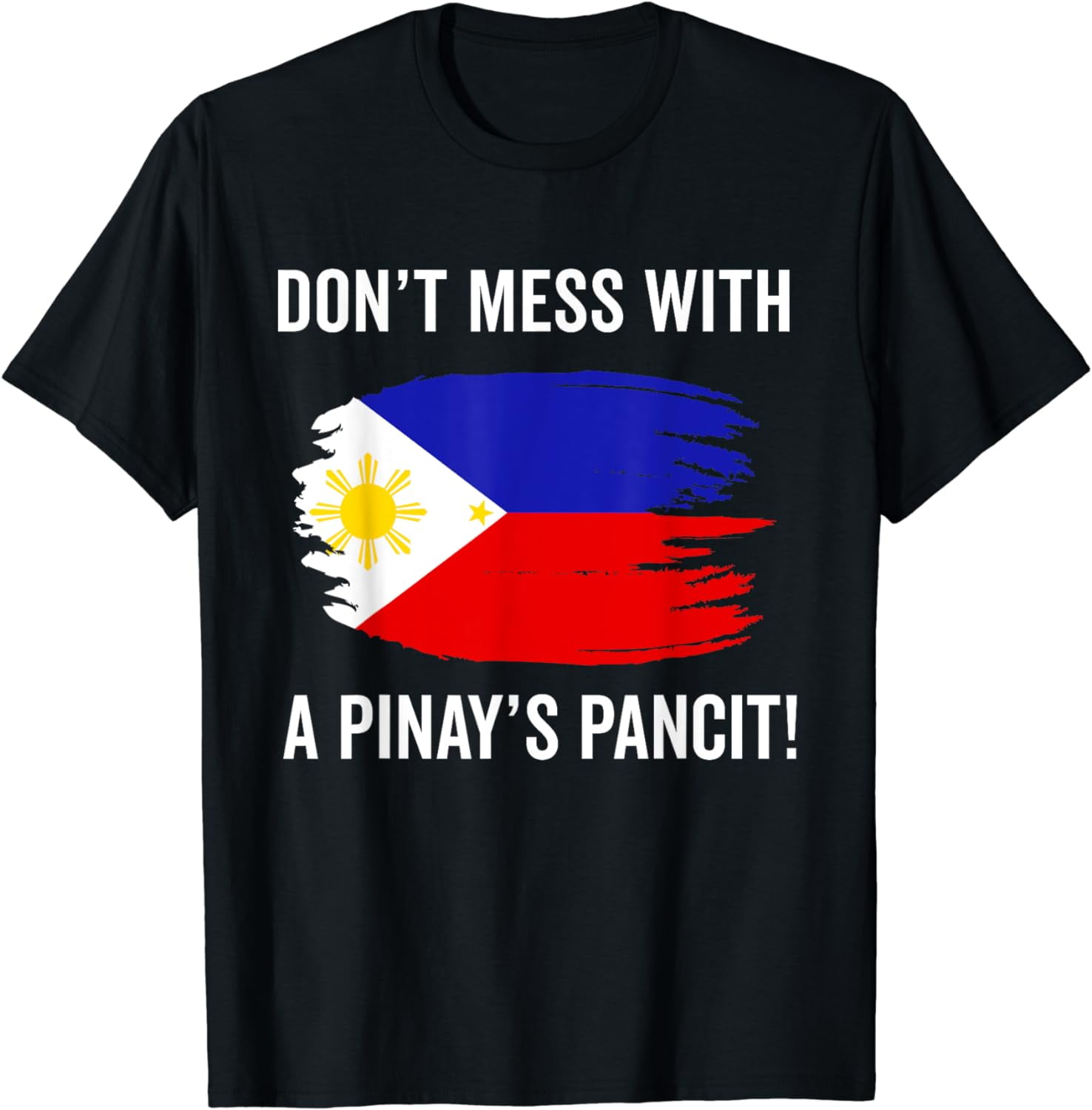 Filipina Women Philippines Flag Funny Pinay Girl Food Pancit T-Shirt ...