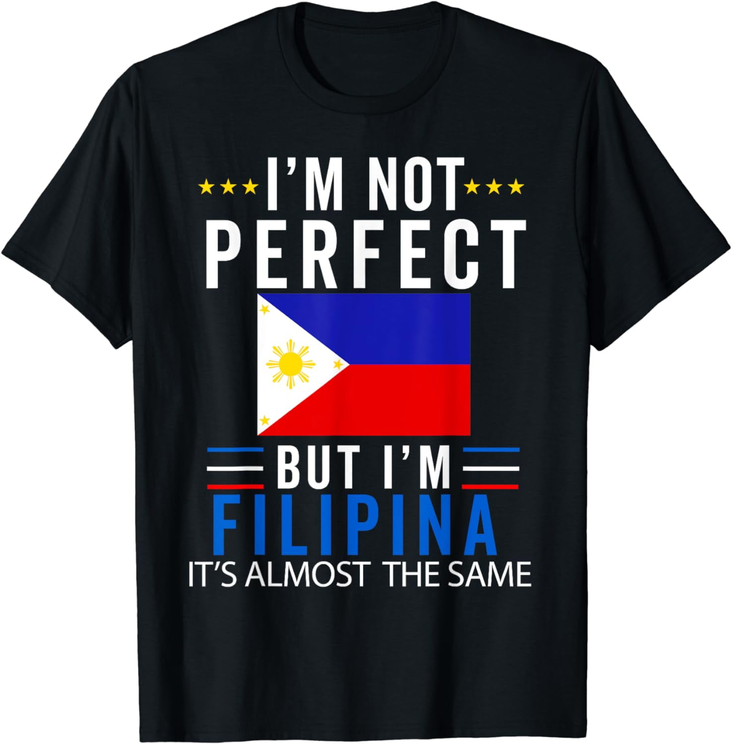 Filipina Women Philippines Flag Funny Pinay Girl Pride T-Shirt ...