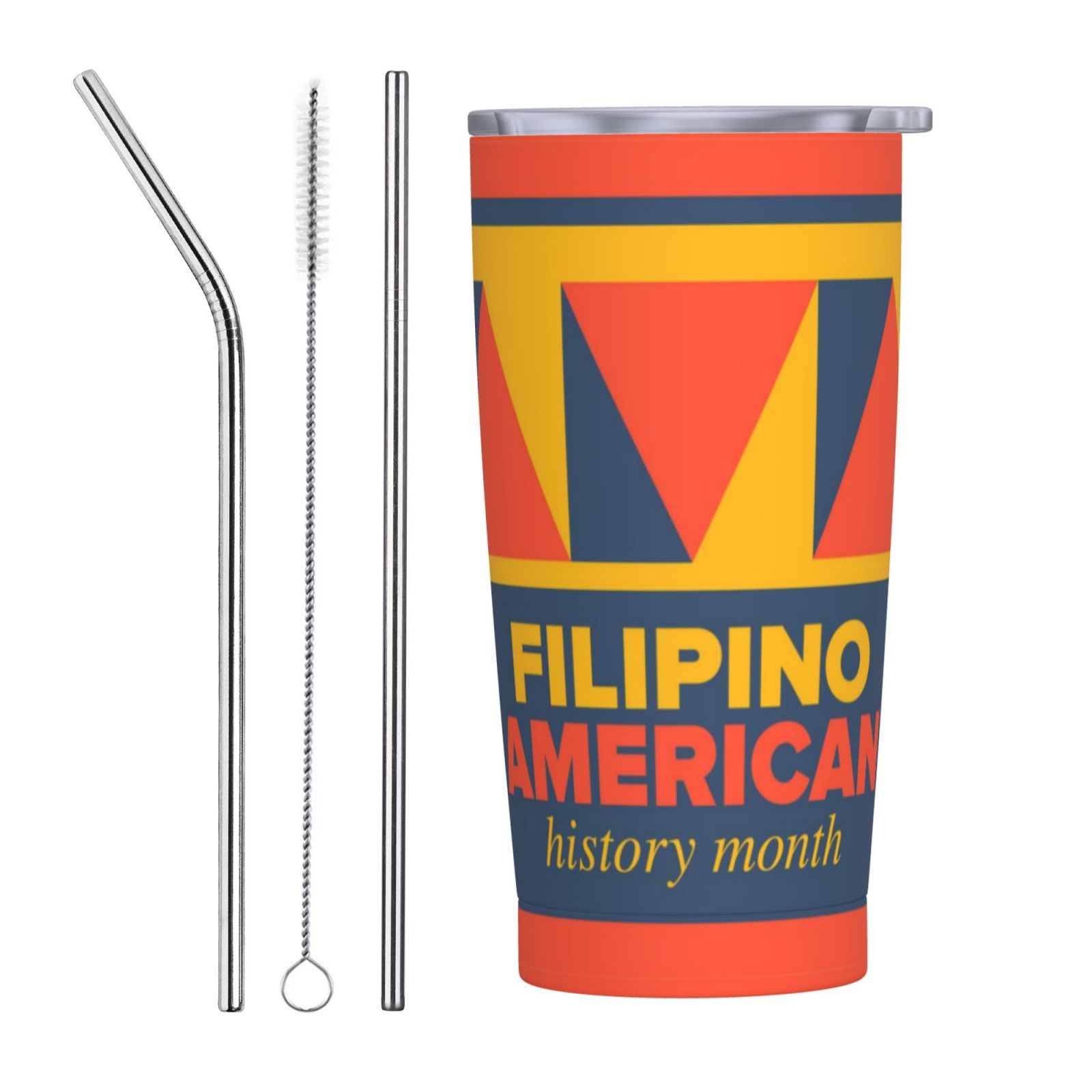 Filipino American Heritage Month 20oz Stainless Steel Thermal Cup With ...