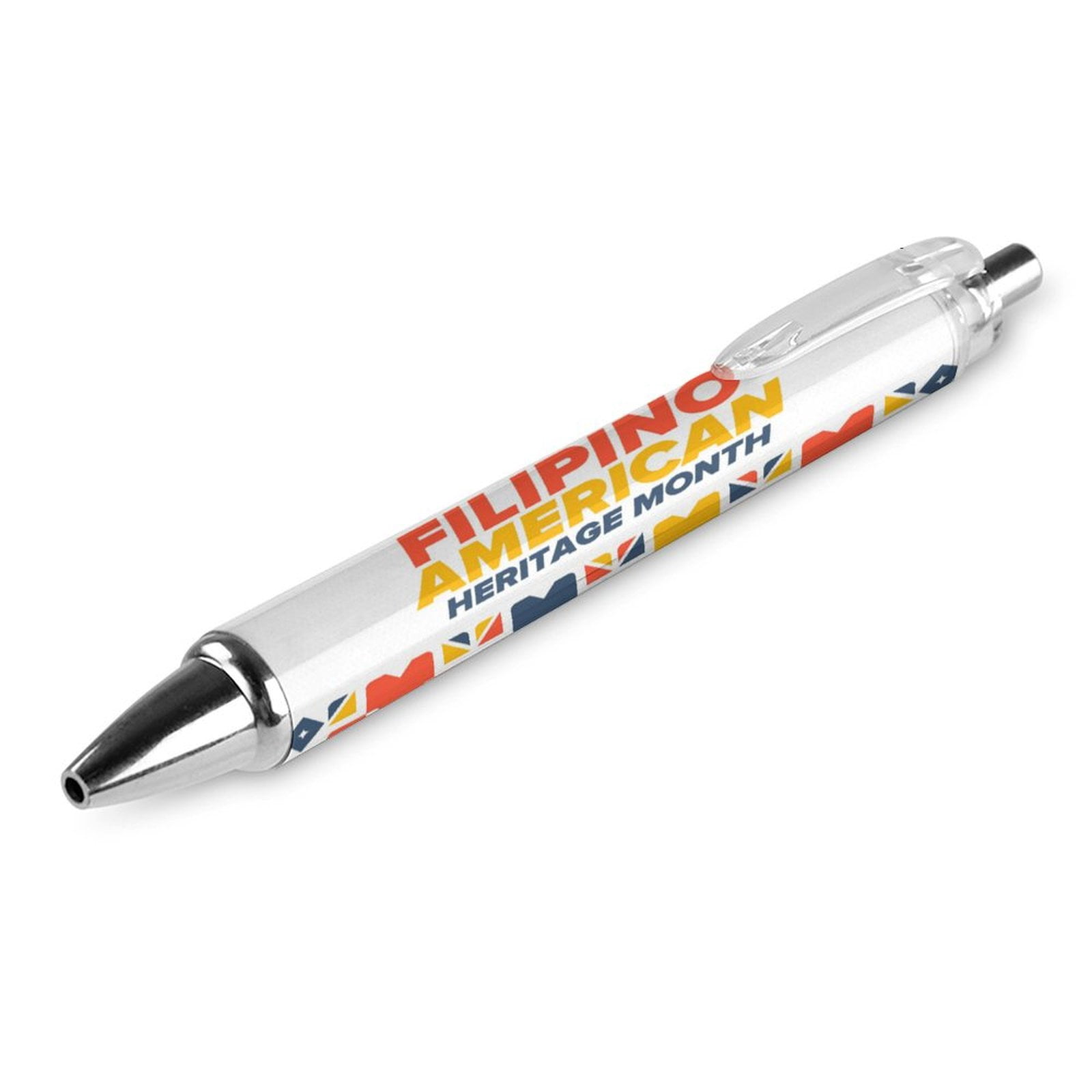 Filipino American Heritage Month Ballpoint Pen Retractable Pens Black ...
