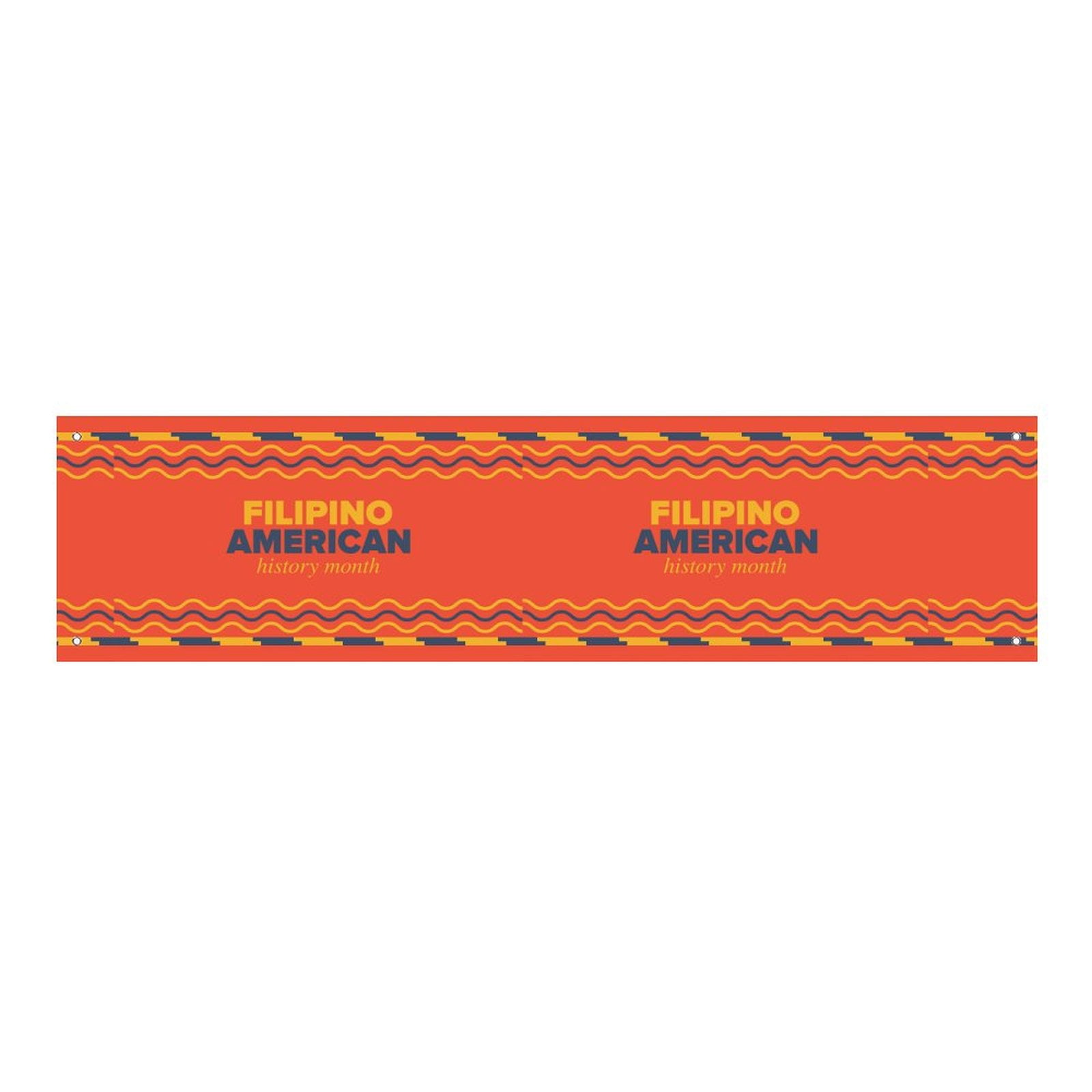 Filipino American Heritage Month Banners Flag Hanging Backdrop Sign ...