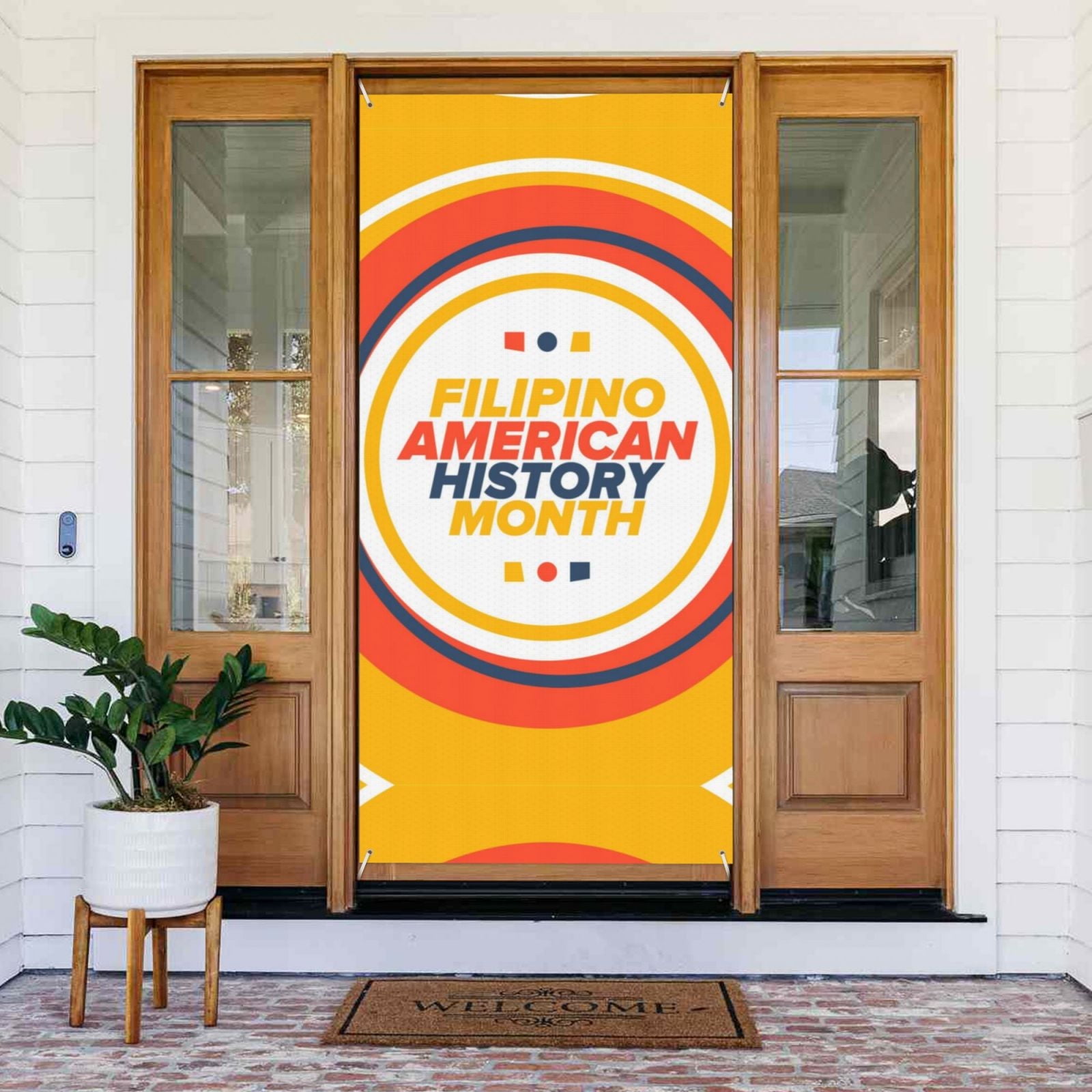 Filipino American Heritage Month Door Cover Decoration Backdrop Banner ...