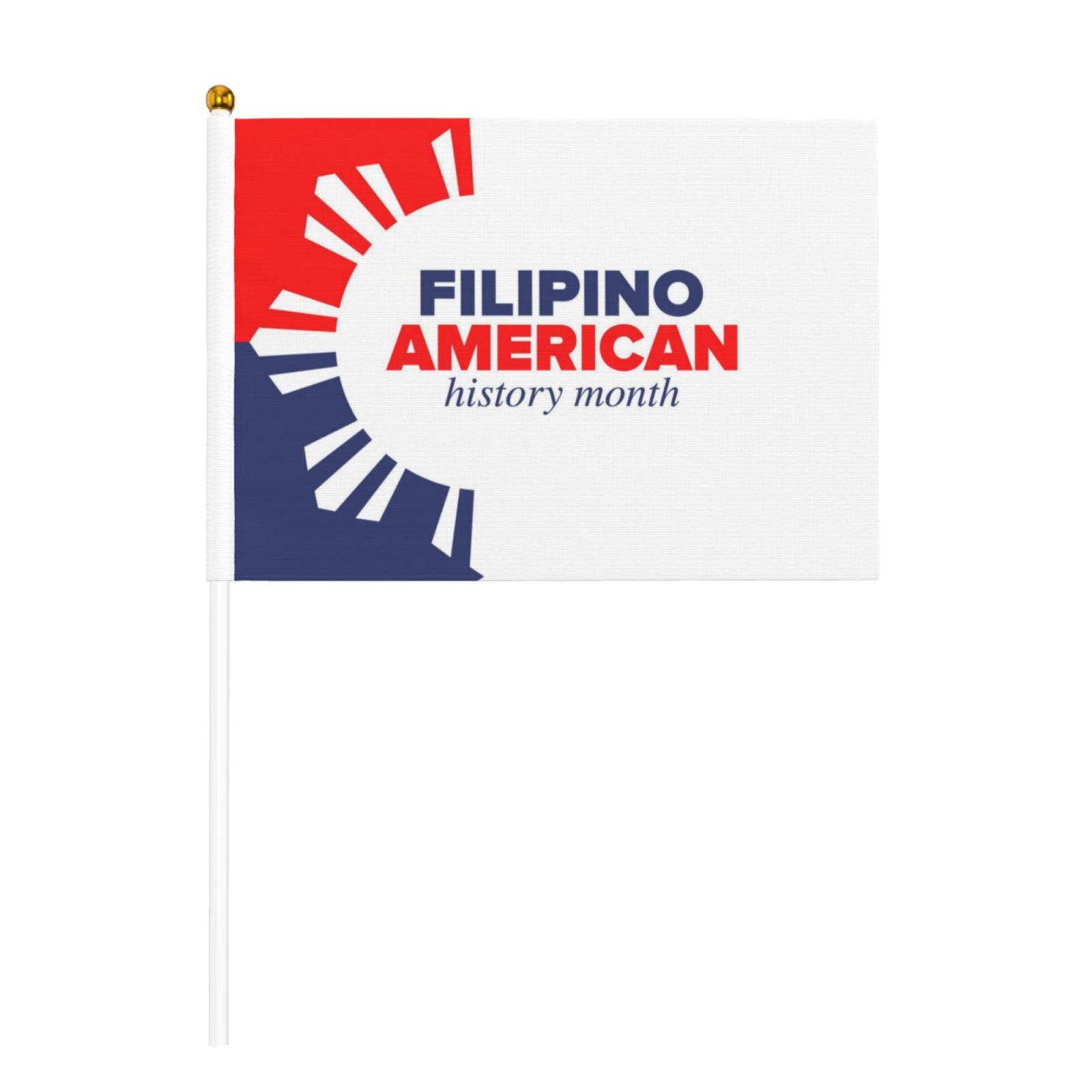 Filipino American Heritage Month Flag Small Mini Hand Held Flags Small ...