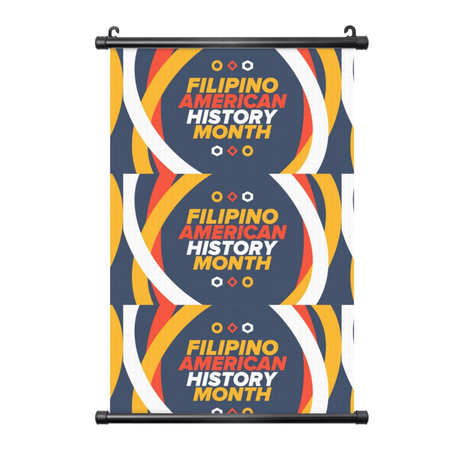 Filipino American Heritage Month Poster Wall Art Banner Backdrop Prints ...