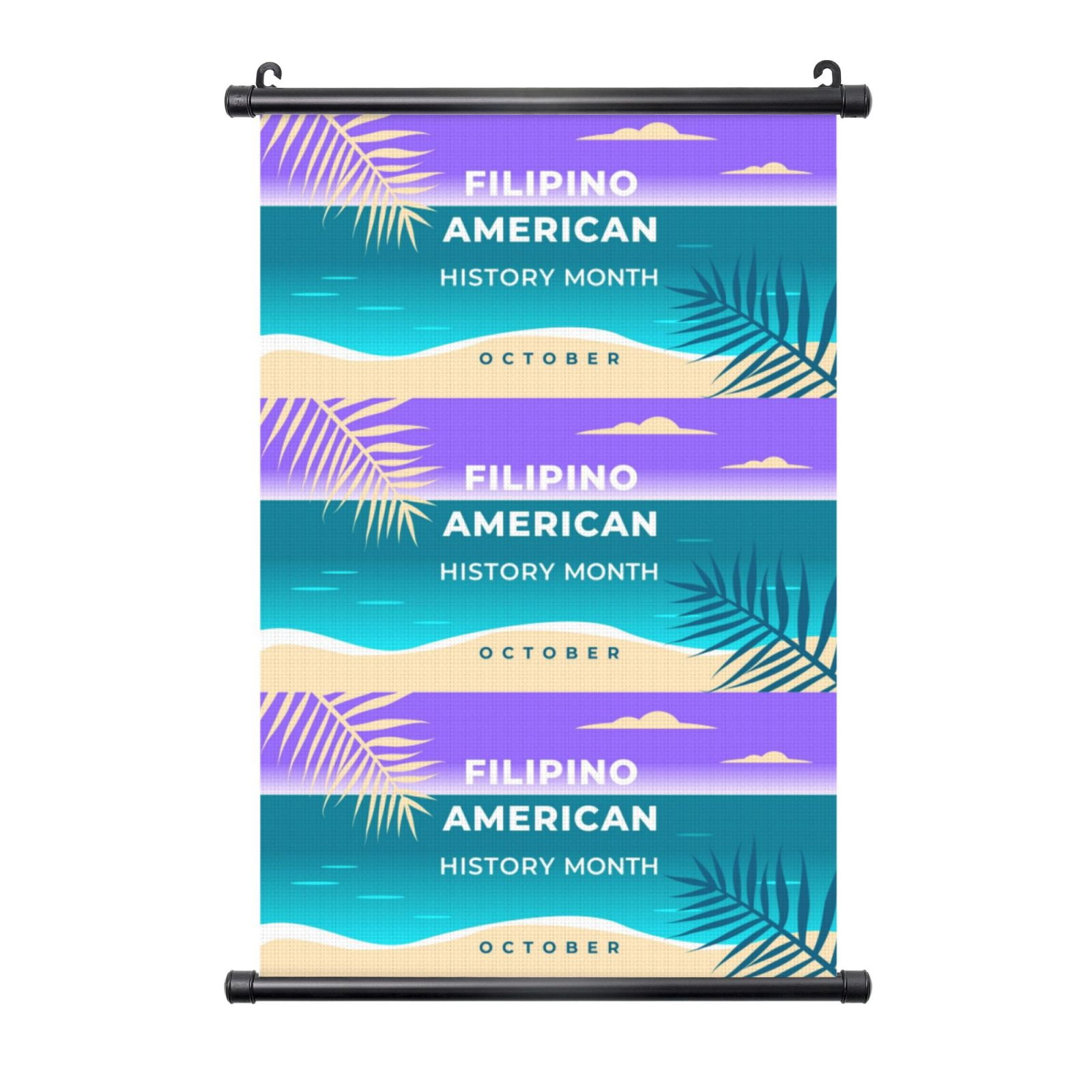 Filipino American Heritage Month Poster Wall Art Banner Backdrop Prints ...